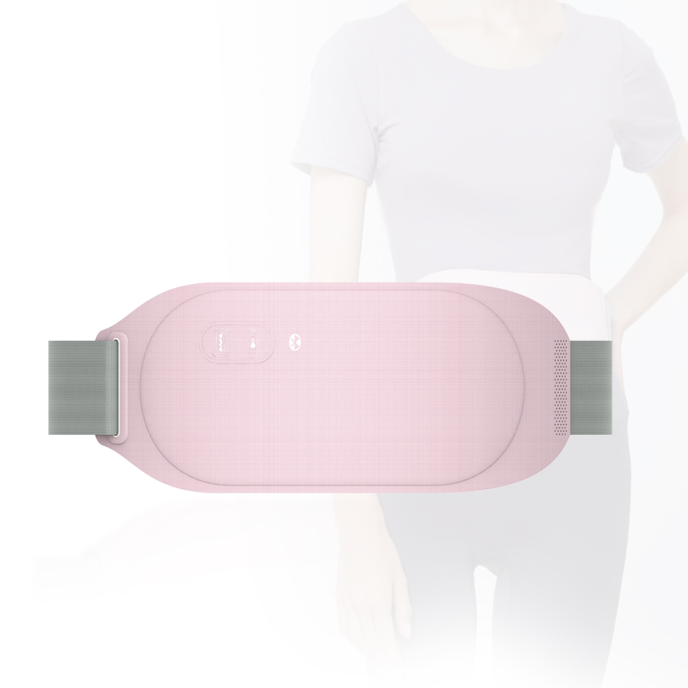 2024 New Portable Electric Heating Abdomen Waist Massager Warm Palace ...